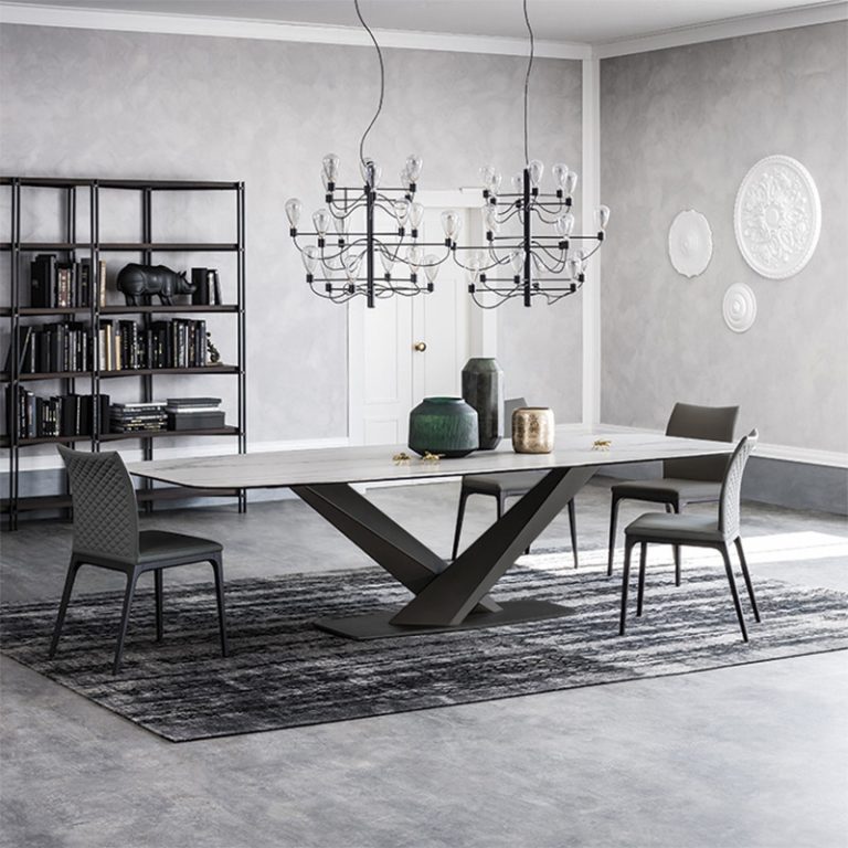 Italian modern style Ceramic dining table