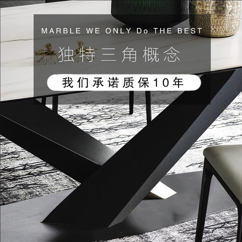 Italian modern style Ceramic dining table