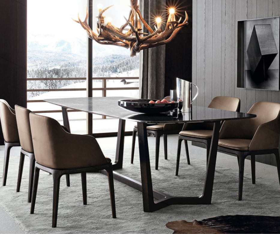 New design Modern Luxury Ceramic Dining Table