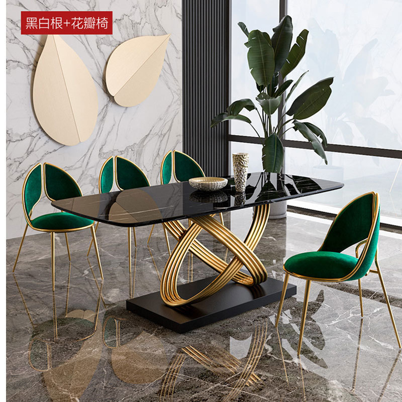 Italian style light luxury simple modern household rectangular ceramic ...