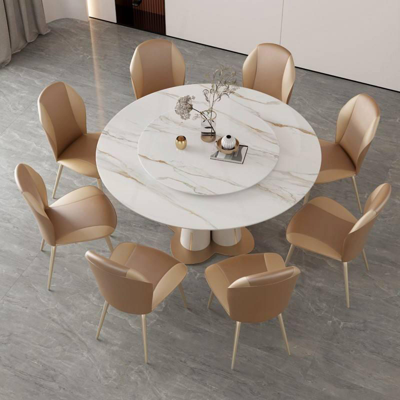 Modern Minimalist Round Ceramic Dining Table – Direct from Trusted Factory